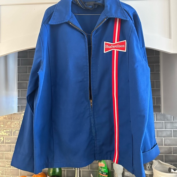 Budweiser | Jackets & Coats | Vintage Denim Budweiser Jacket | Poshmark